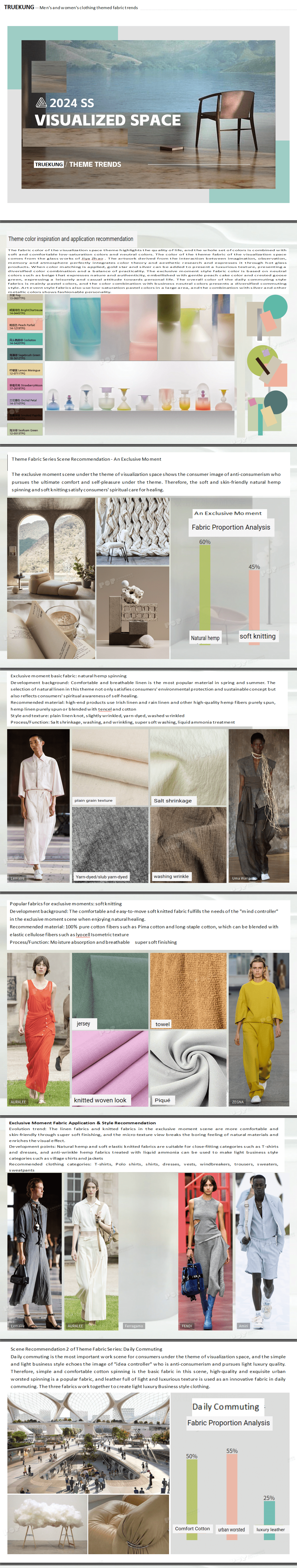 Spring/Summer 2024 color trends - TrueKung Fashion