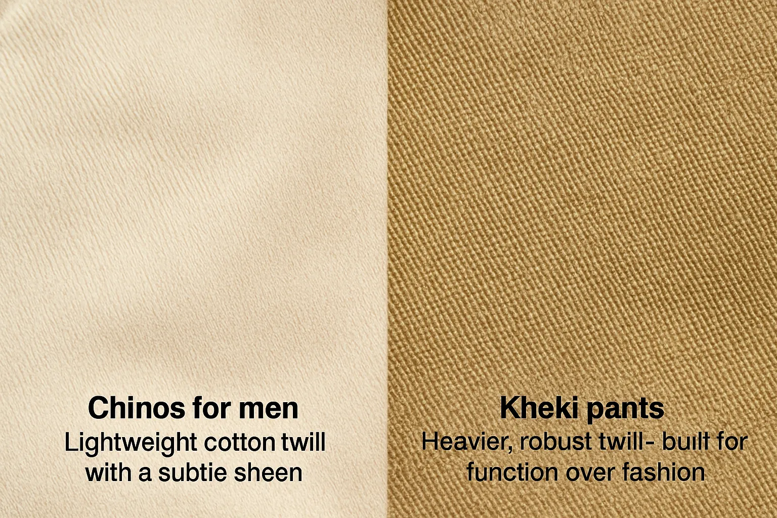 Khakis vs Chinos: The Smart Gentleman’s Guide | TrueKung