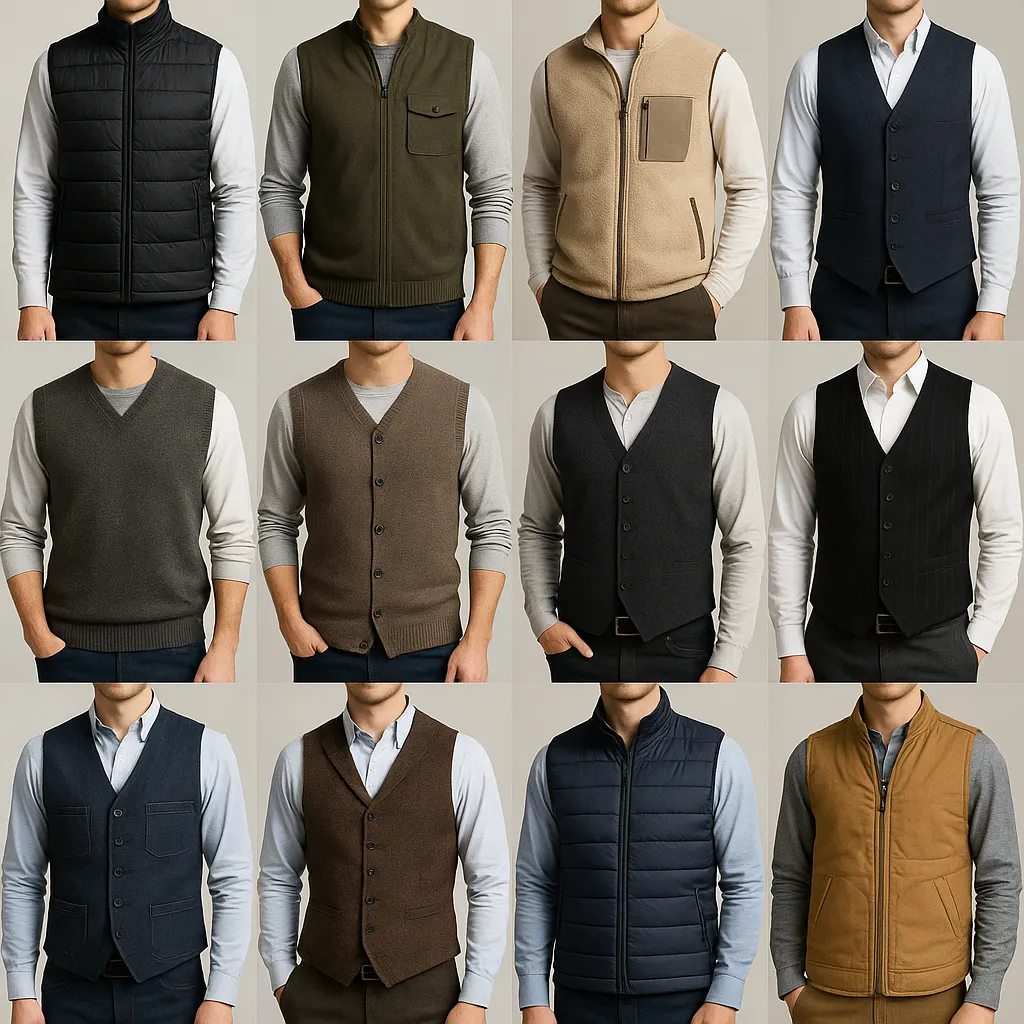 14 Types of Vests for Men Perfect for Your Brand | Truekung