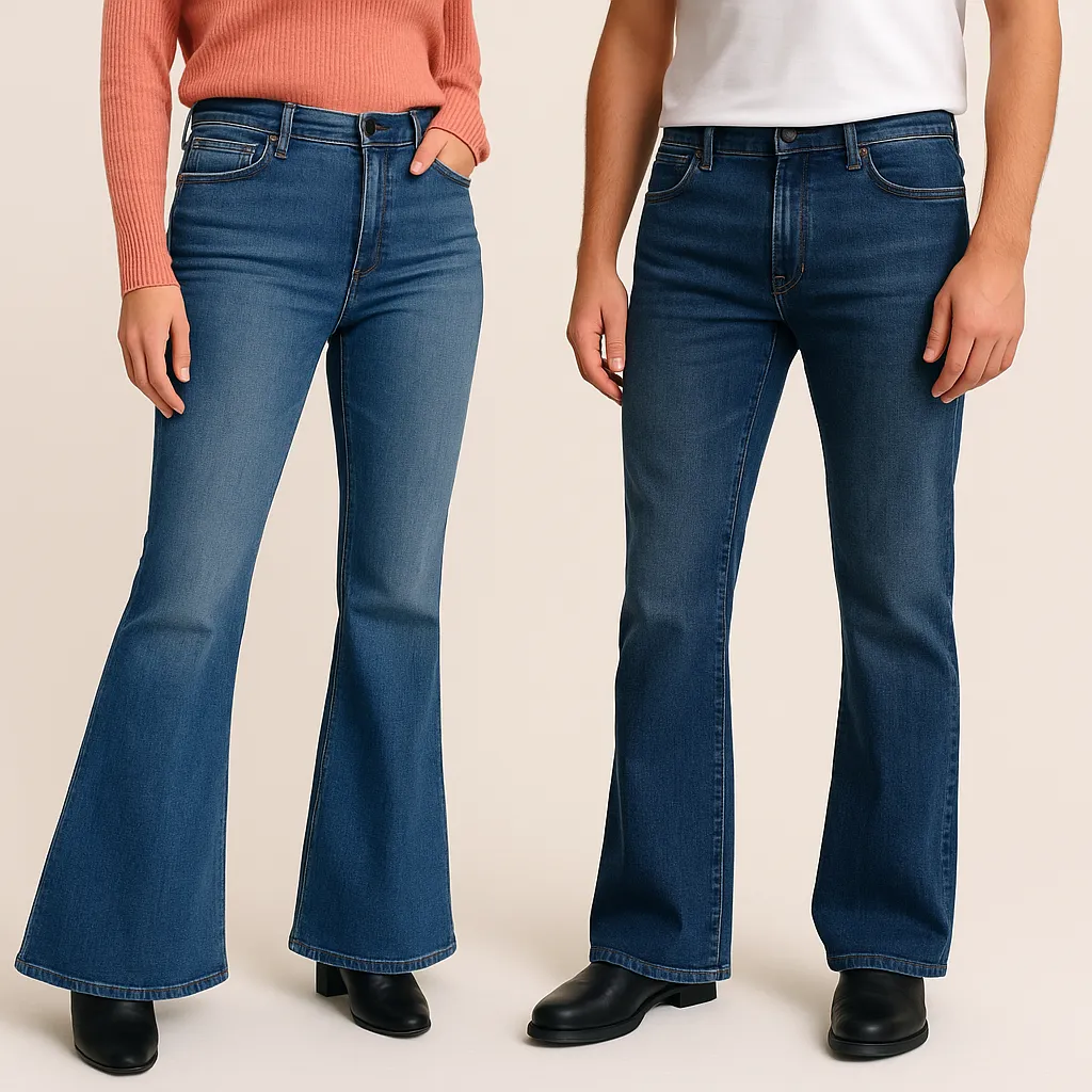 Bell Bottom Jeans vs Flared Jeans: What’s the Difference & How to ...