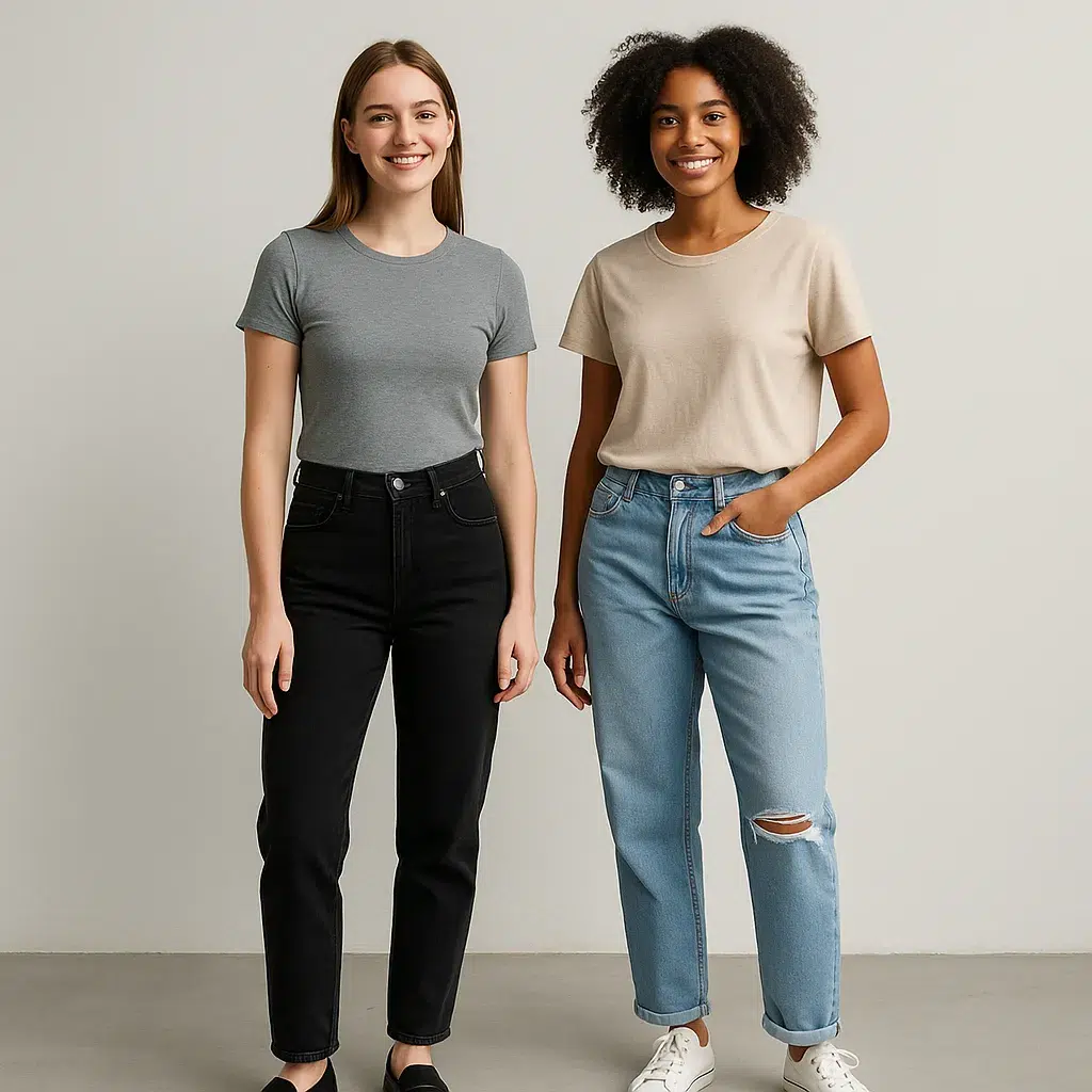 Mom Jeans vs Boyfriend Jeans: Definitions, Fit & Styling Guide