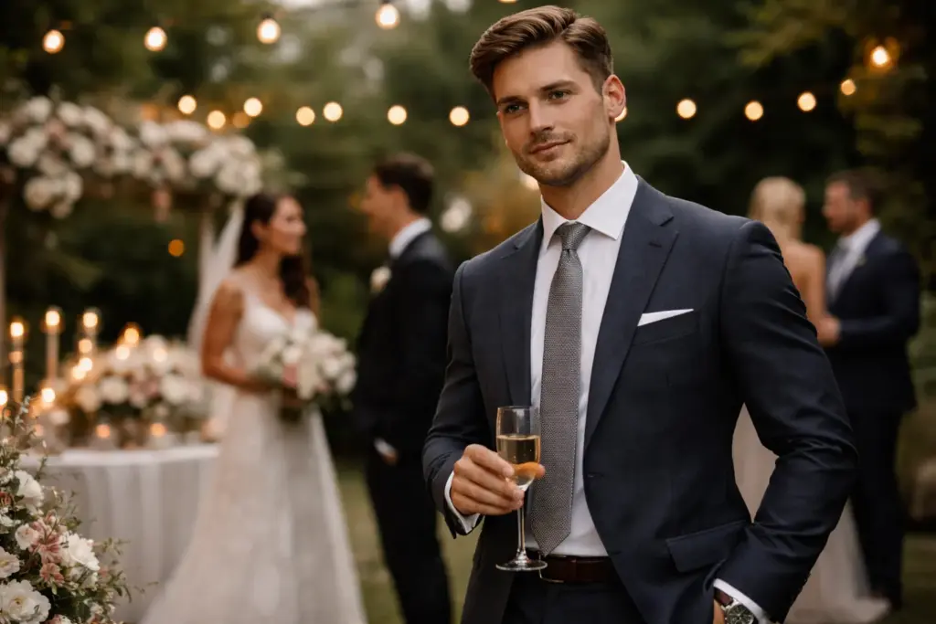 Cocktail Attire for Men: Dress Code Rules + Wedding Looks
